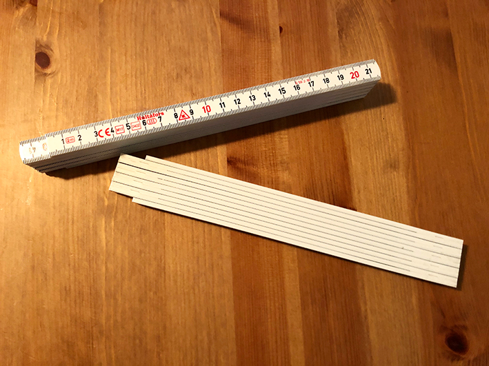 DIY – Geschenkidee Meter bemalen