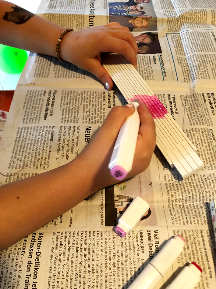 DIY – Geschenkidee Meter bemalen